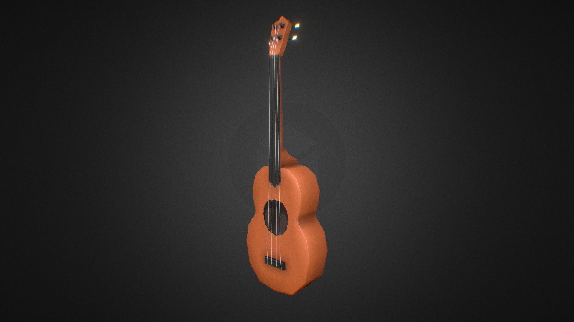 Ukulele - Download Free 3D model by 3DisFUNny [5dbc25a] - Sketchfab