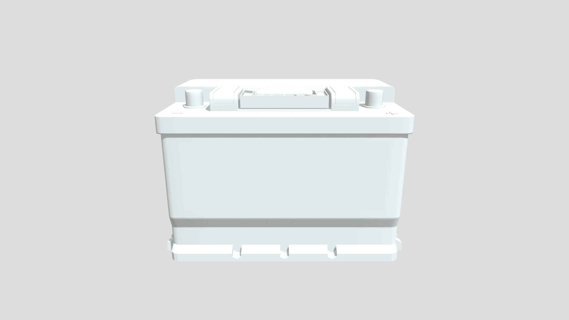 Low Poly Car Battery - 3D model by Azizcan Karasu (@mytagornn) [5dbc9d7 ...
