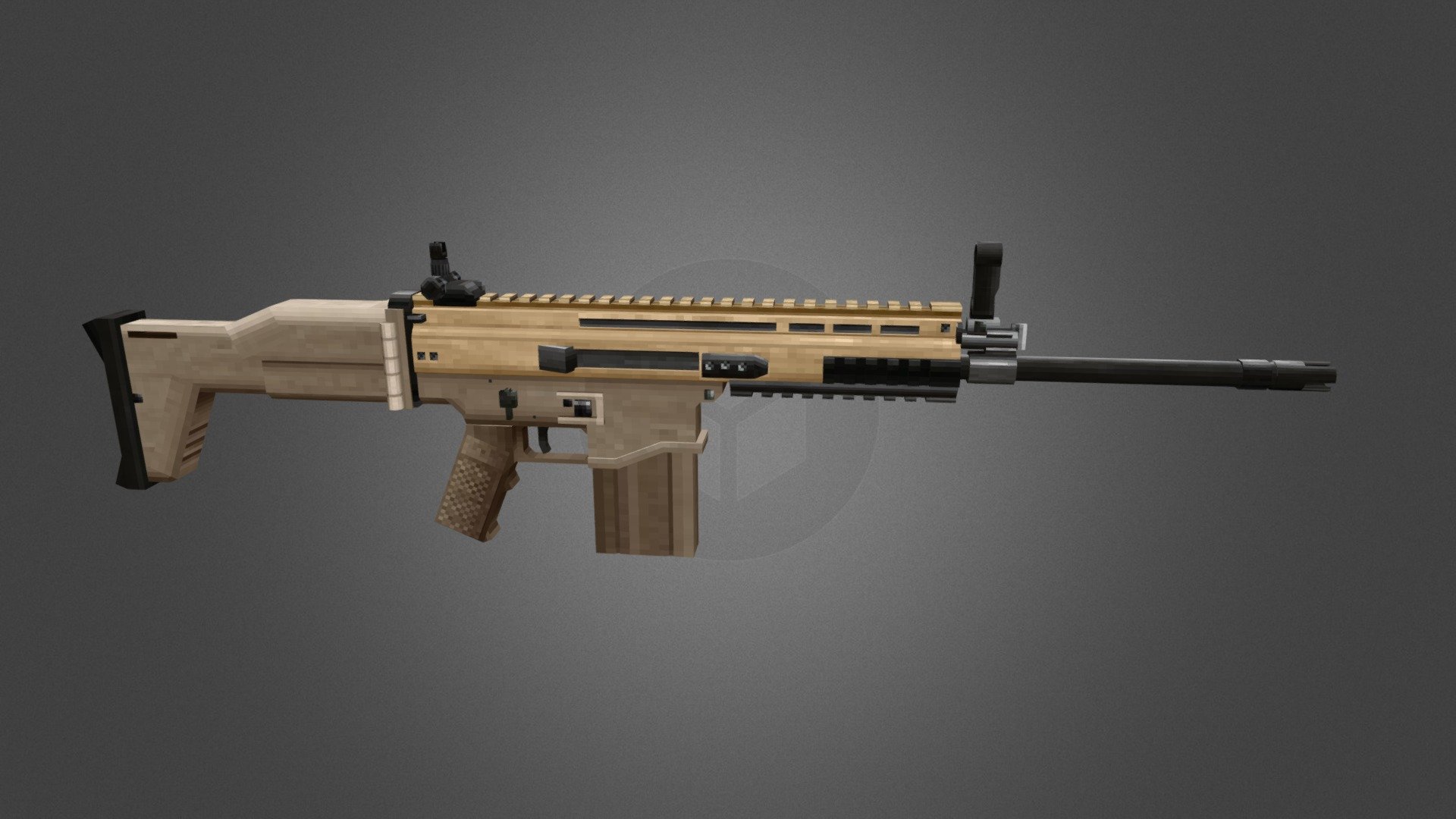 SCAR 17 - Download Free 3D model by thebradqq [5dbd724] - Sketchfab