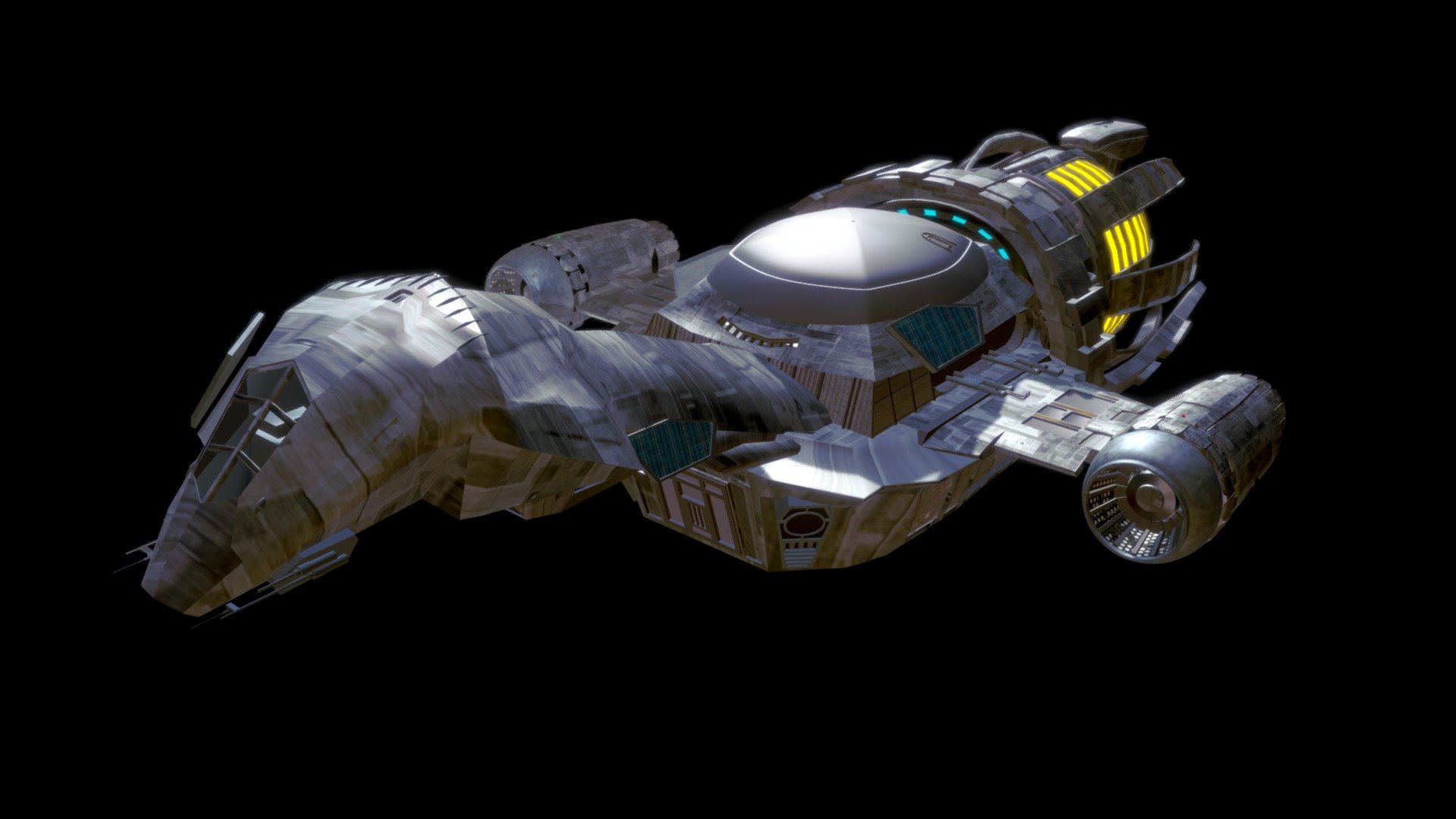 Firefly Class - 3D model by Matt Dixon (@the1stdog) [5dc0067] - Sketchfab
