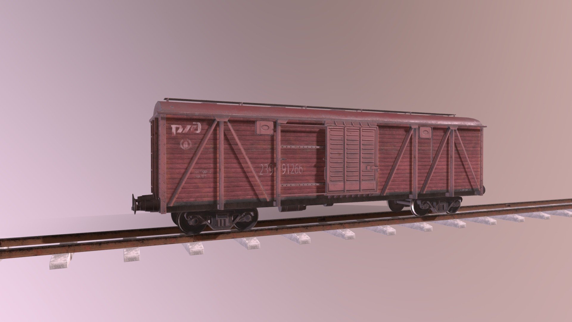 Rail Way_GameDev - Download Free 3D model by PopPkorn [5dc0f6d] - Sketchfab