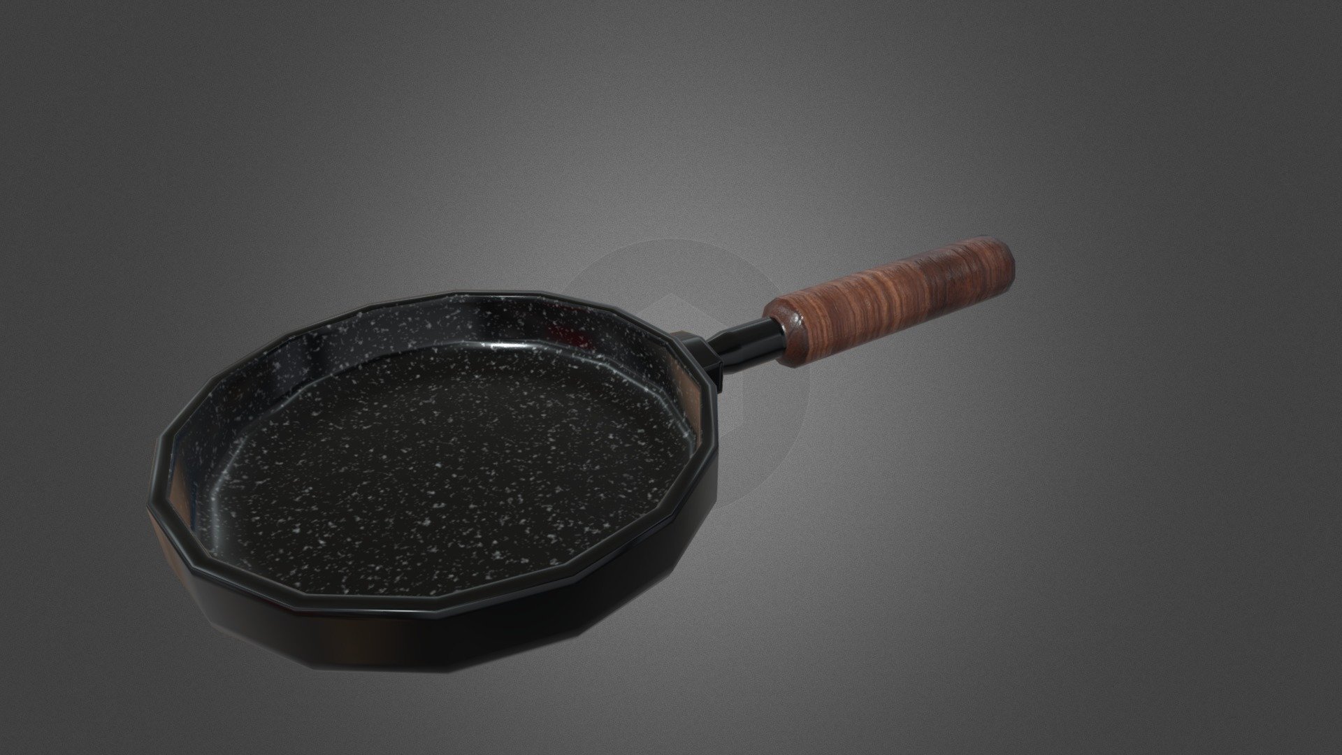 Frying Pan - 3D Model - Download Free 3D model by extrin6 3D (@extrin6 ...