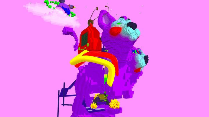 Surrealist 3D models - Sketchfab