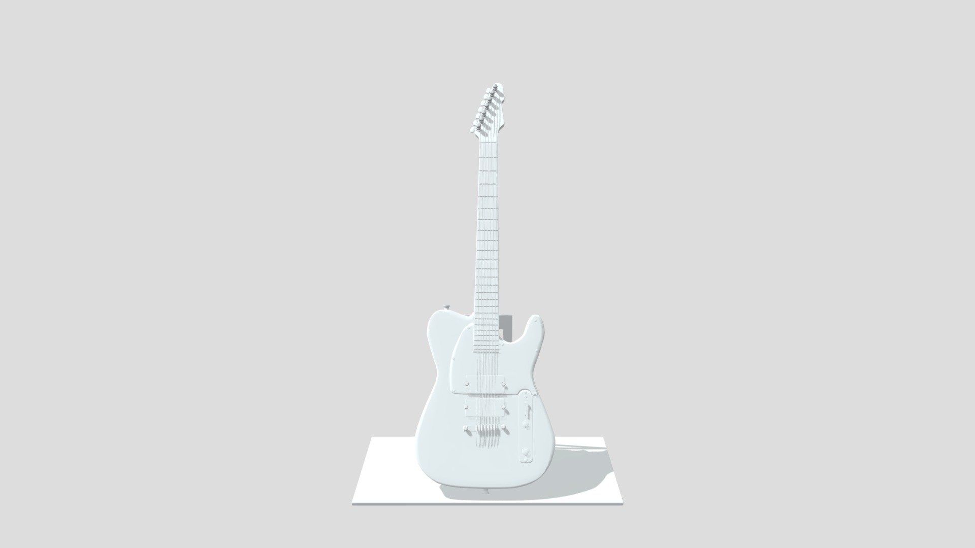 Electric guitar - Download Free 3D model by yxxgxyu (@qusdydrb12 ...
