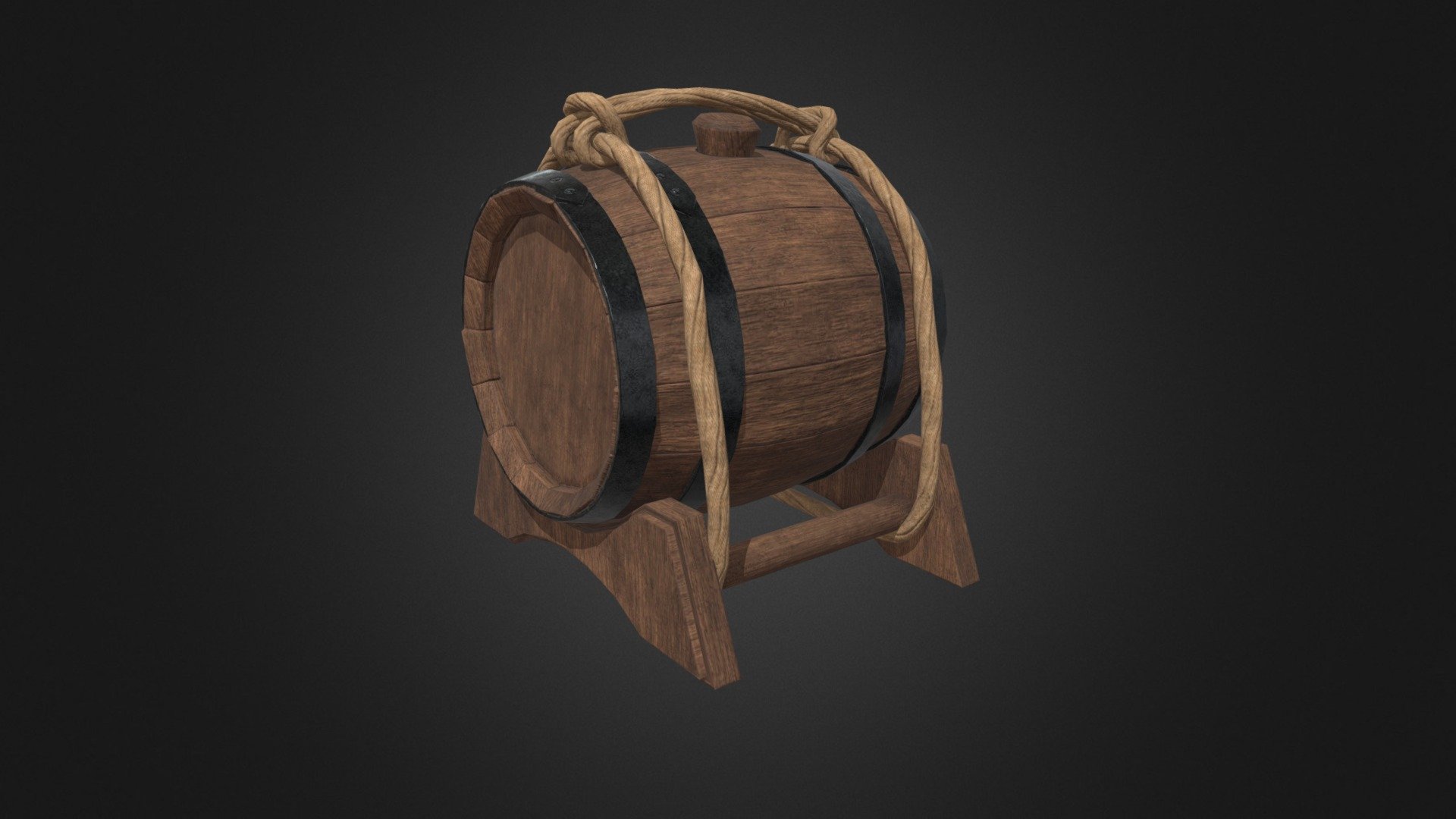 bochka - 3D model by masha.shkrobot [5dc3894] - Sketchfab