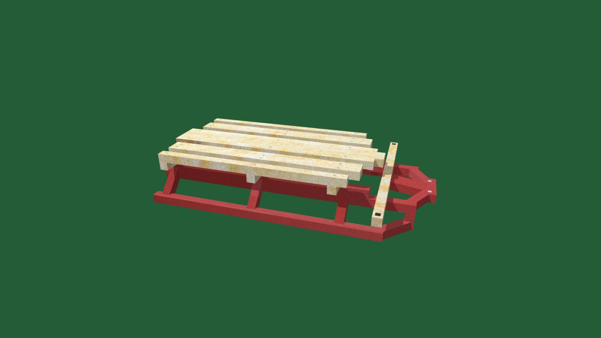 Antique Sled - 3D model by buddyf.wow [5dc44a4] - Sketchfab