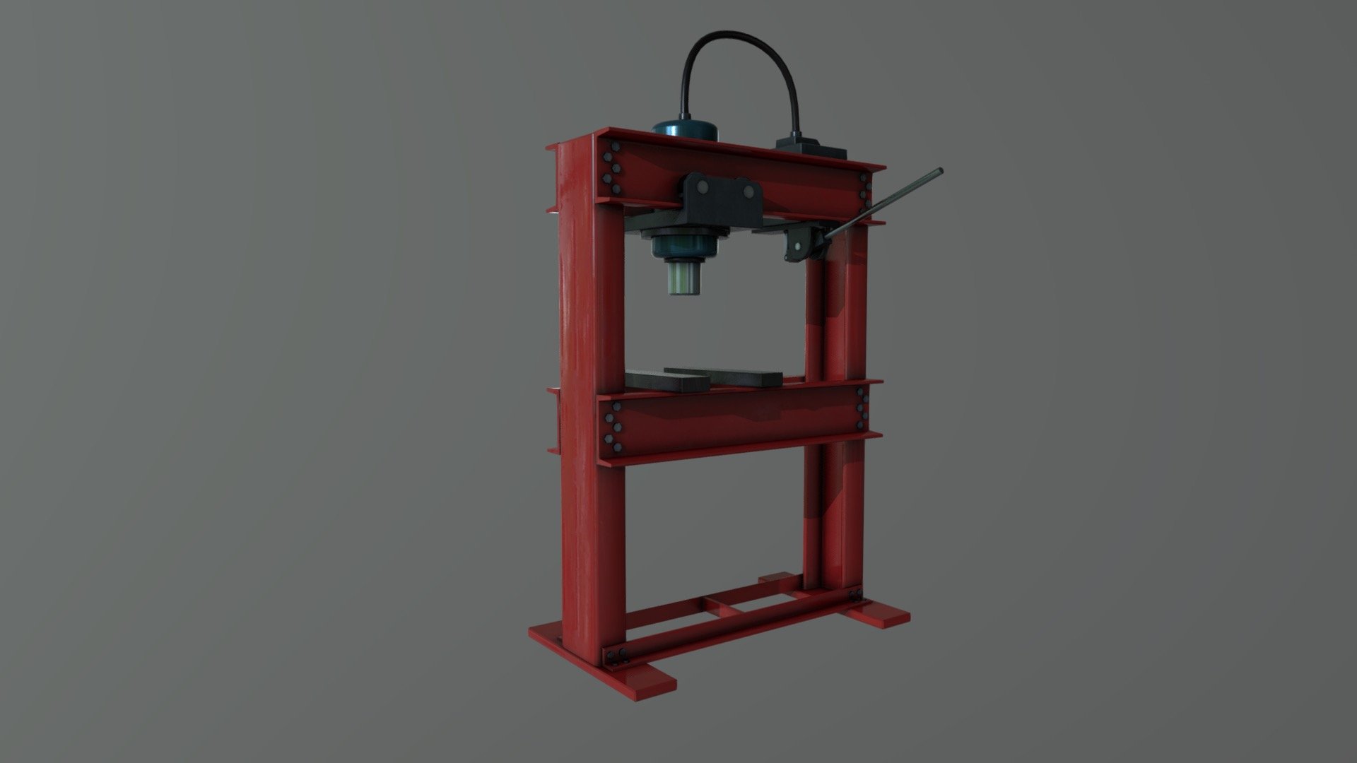 Hydraulic press - Buy Royalty Free 3D model by OkKakao (@romano360 ...