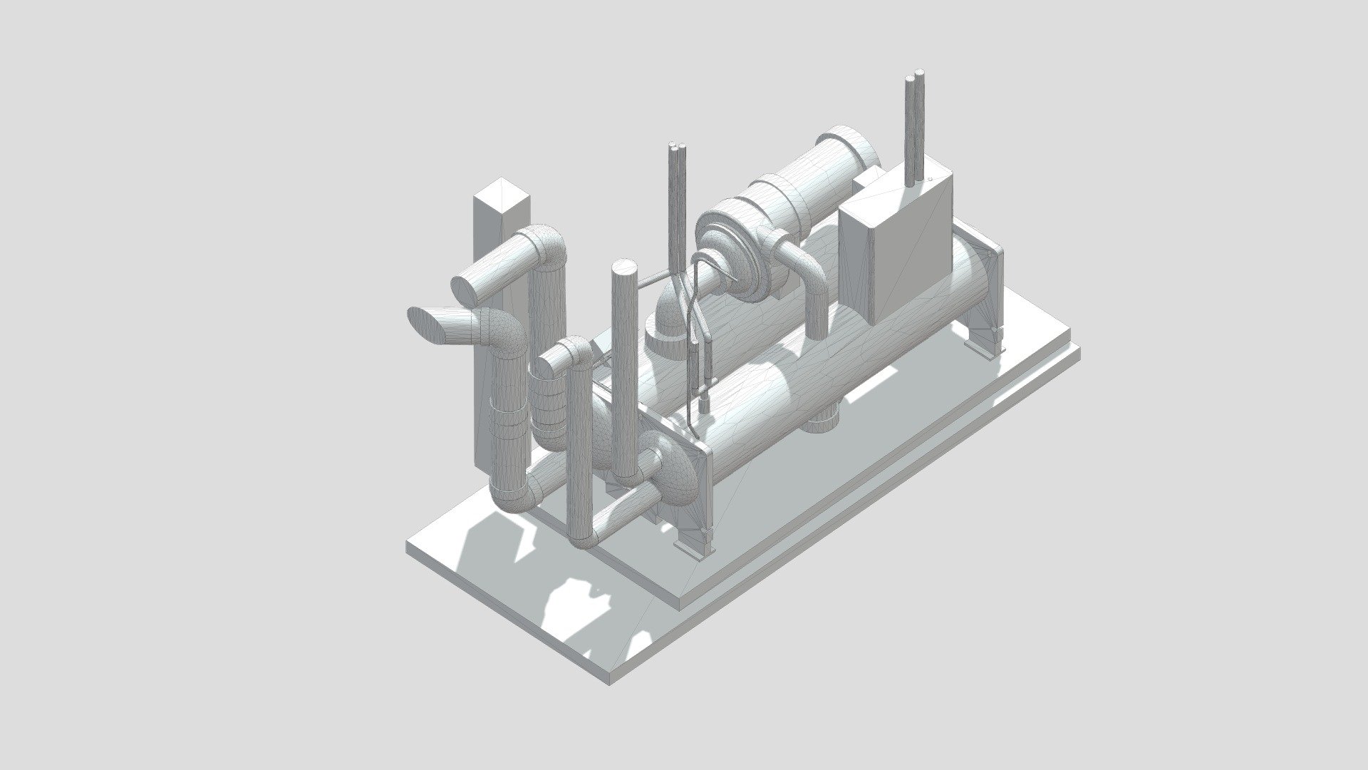 Mechanical Equipment - 3D Model - 3D model by alvarogallego [5dc509b ...