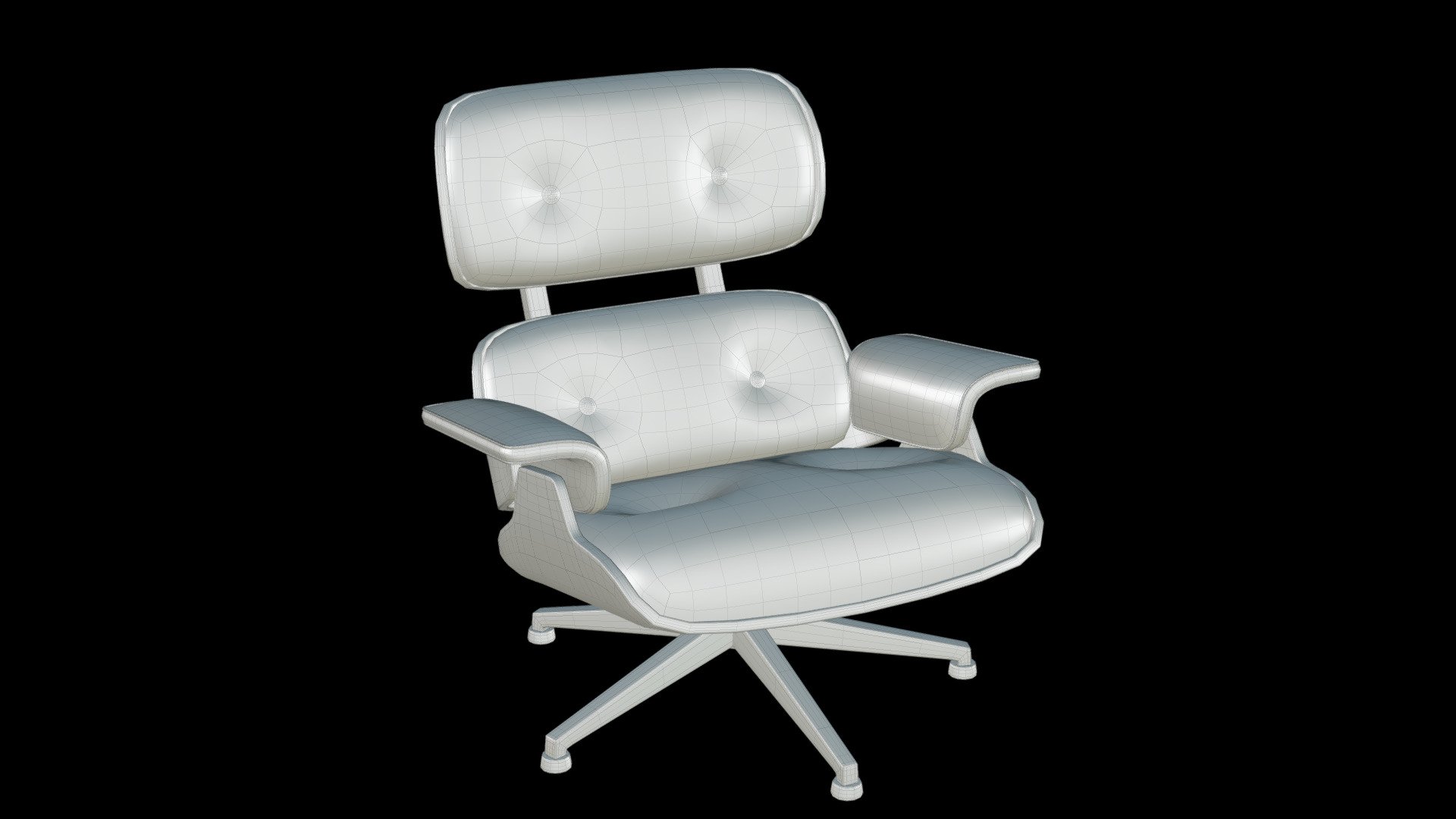 simple eames chair (.blend in download) - Download Free 3D model by Julian Triveri (@trev3d ...
