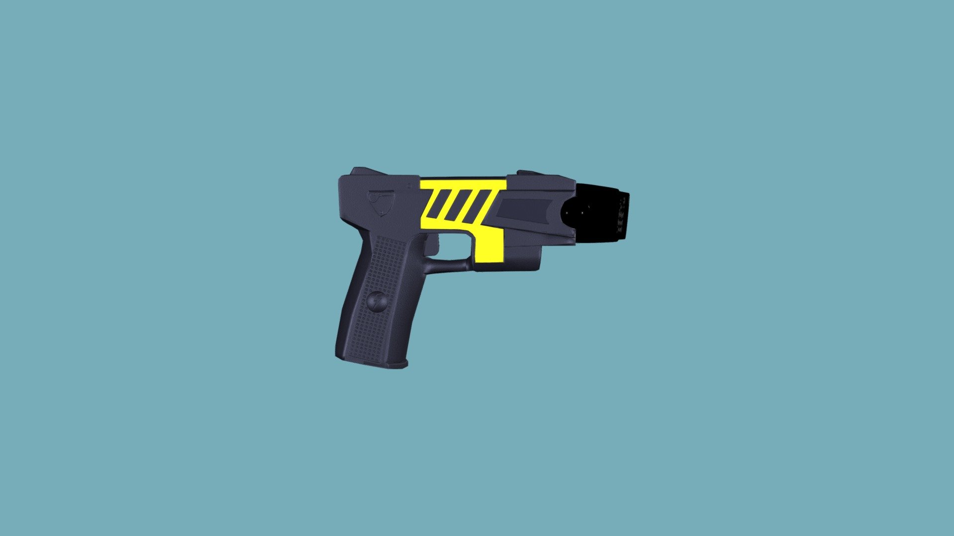 Taser Pistol - 3D model by Elizabeth (@RomanElizabeth) [5dc6f3e ...