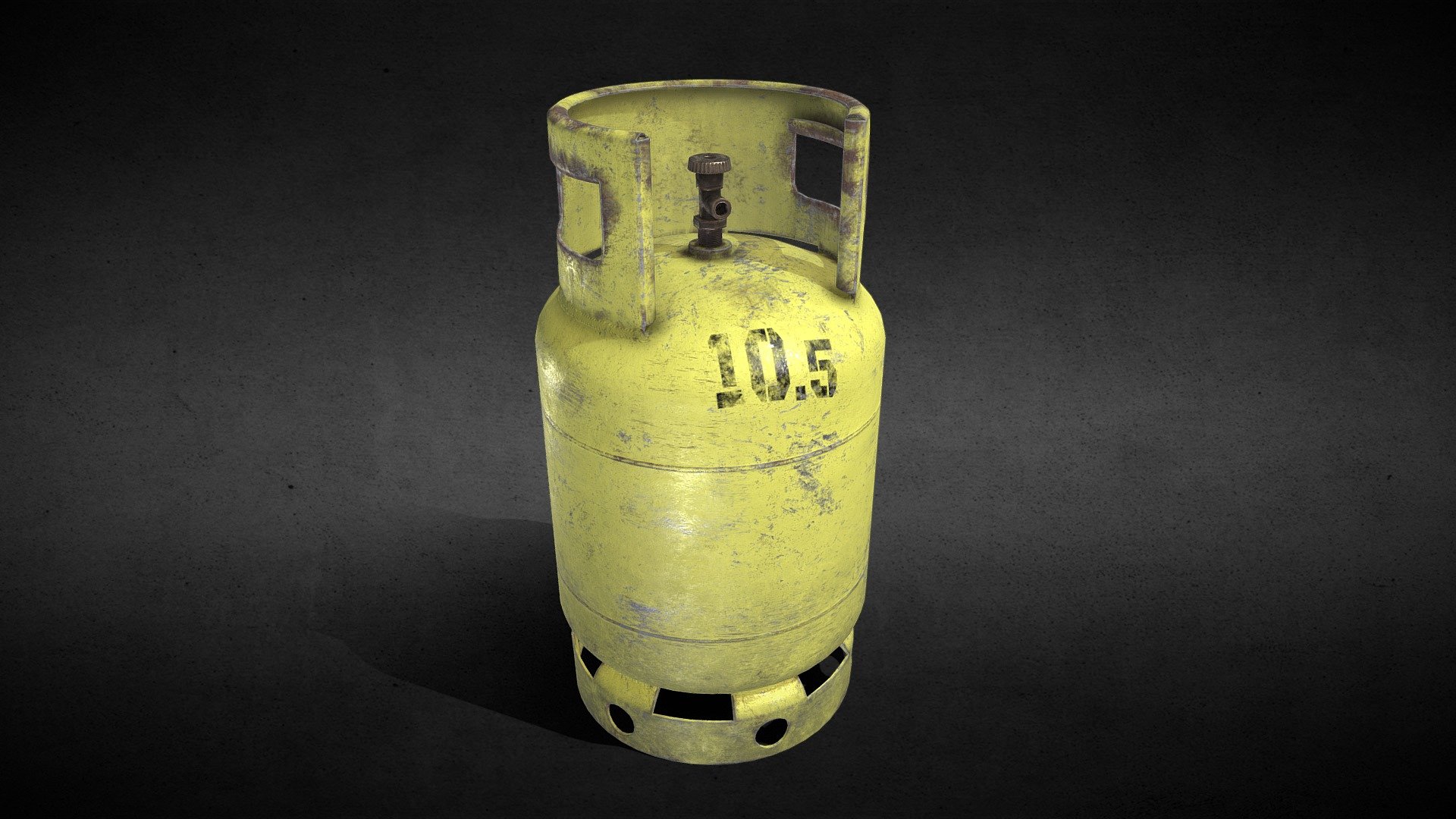 Butane Gas - 3D model by branimir2412 [5dc73d7] - Sketchfab