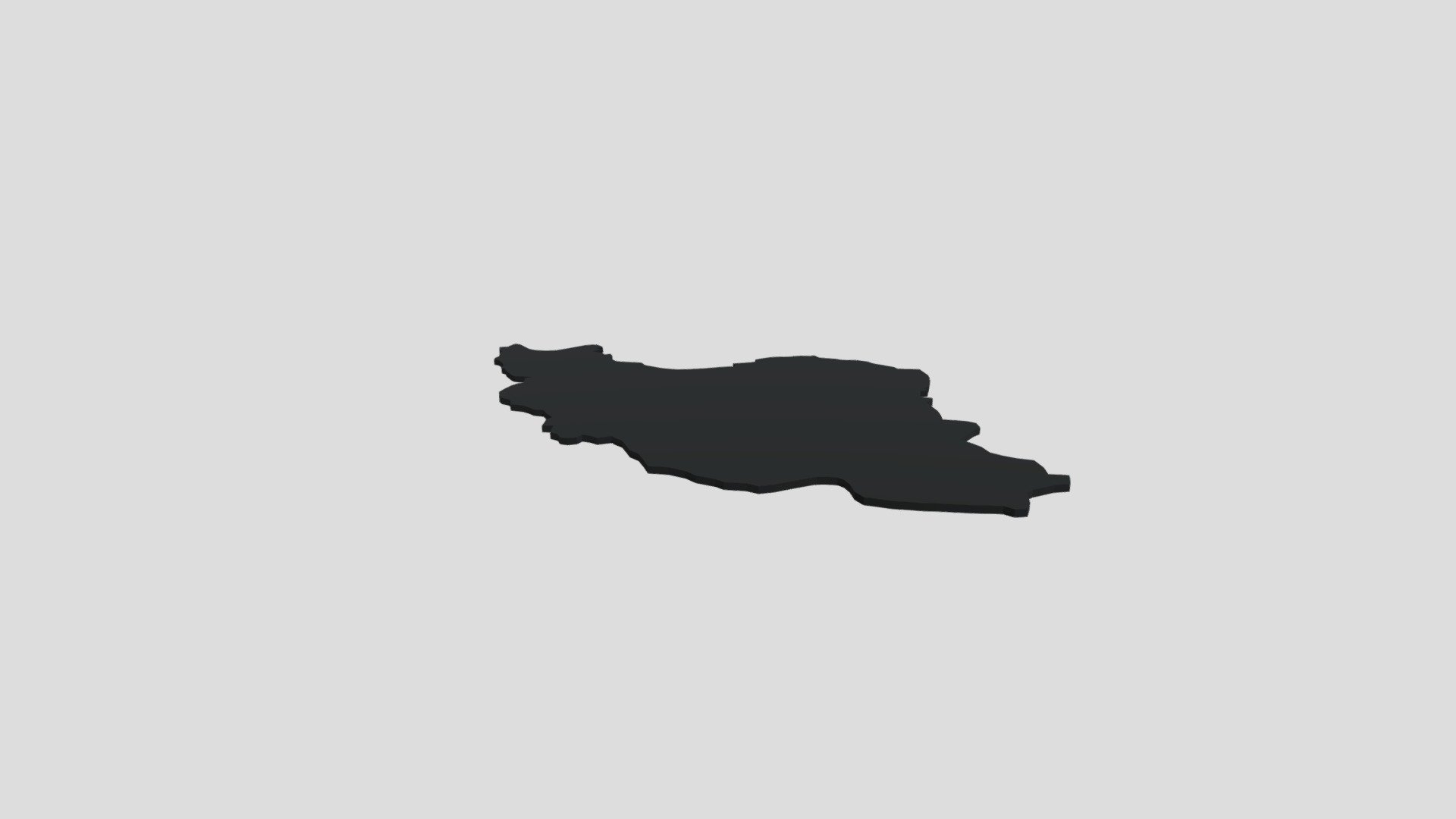 Iran map - Download Free 3D model by ARAZ BASIC (@arazbasic) [5dc8b66 ...
