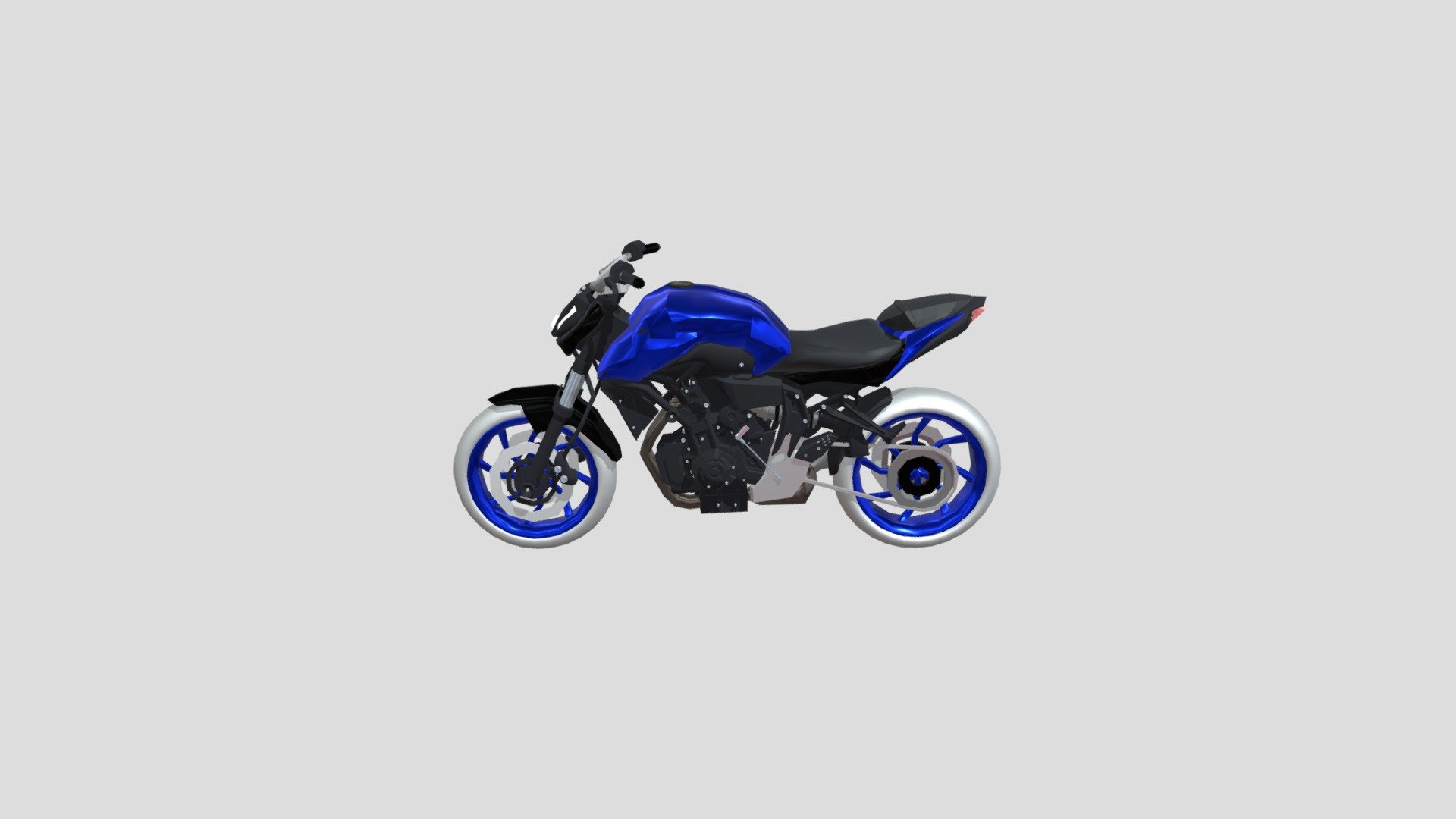 Motorcycle Yamaha - MT 07 2024 - Download Free 3D model by Nell_A4 ...