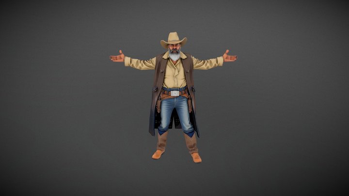 Cowboy 3D models - Sketchfab