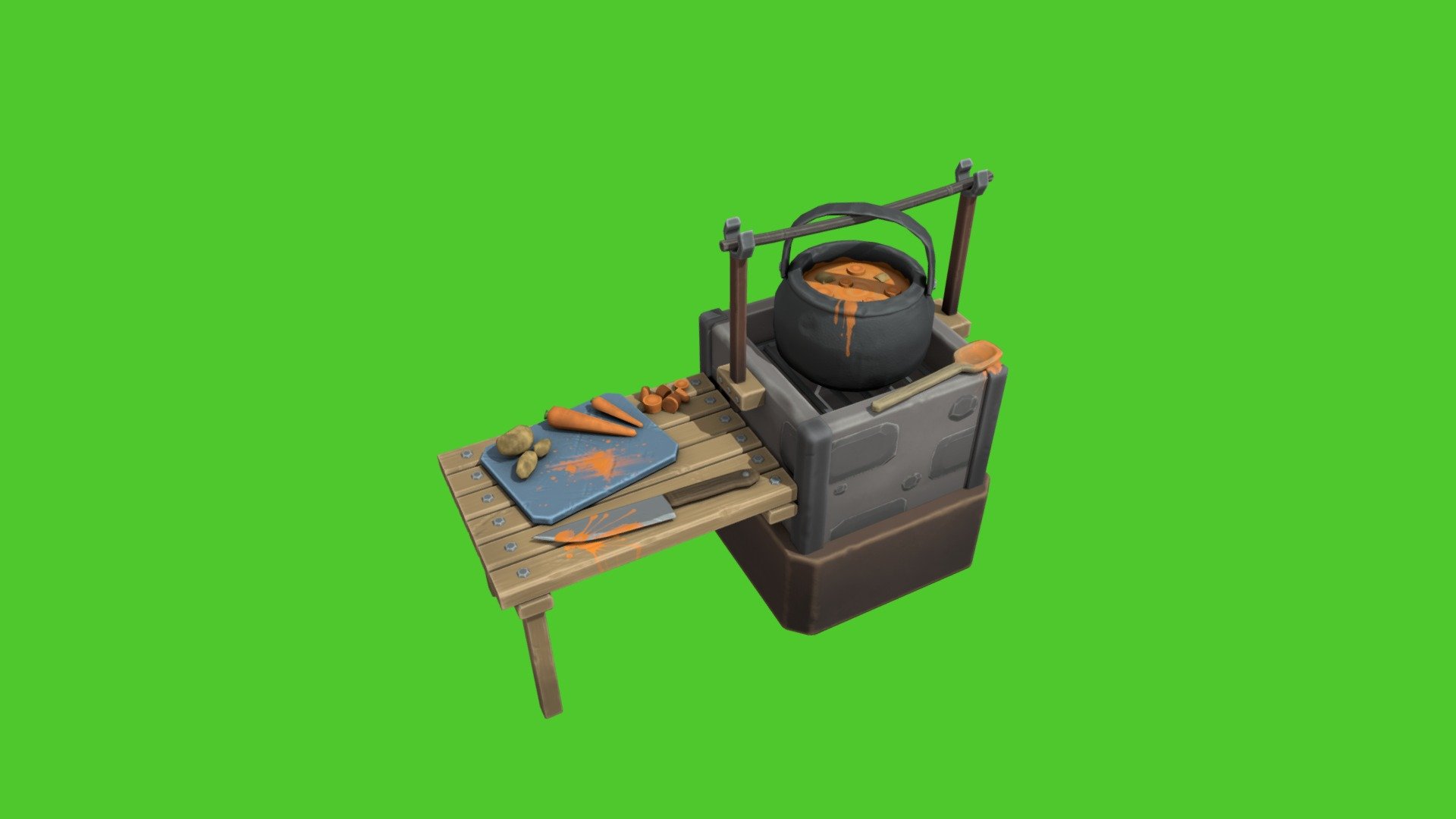 cooking_station - Download Free 3D model by tech.service.allwe [5dca429 ...