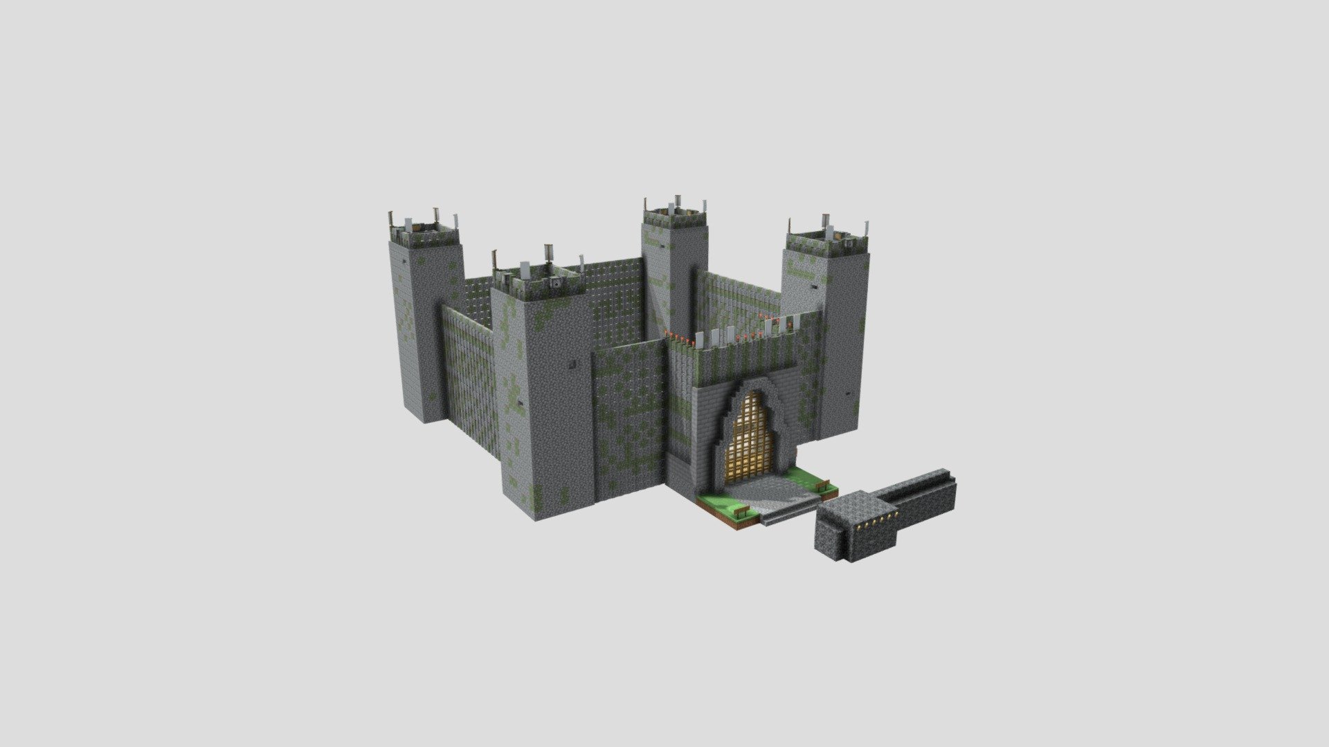 abounded-castle - Download Free 3D model by madexc [5dca689] - Sketchfab