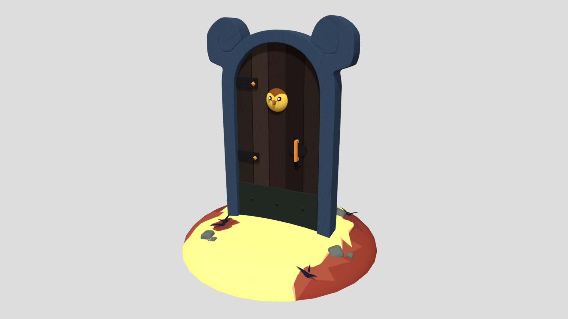Hooty Door - The Owl House - 3D model by oORiwOo [5dcae7e] - Sketchfab