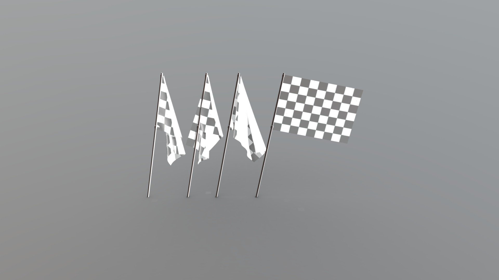 Arrival flag - 3D model by F2LO67 [5dcc055] - Sketchfab
