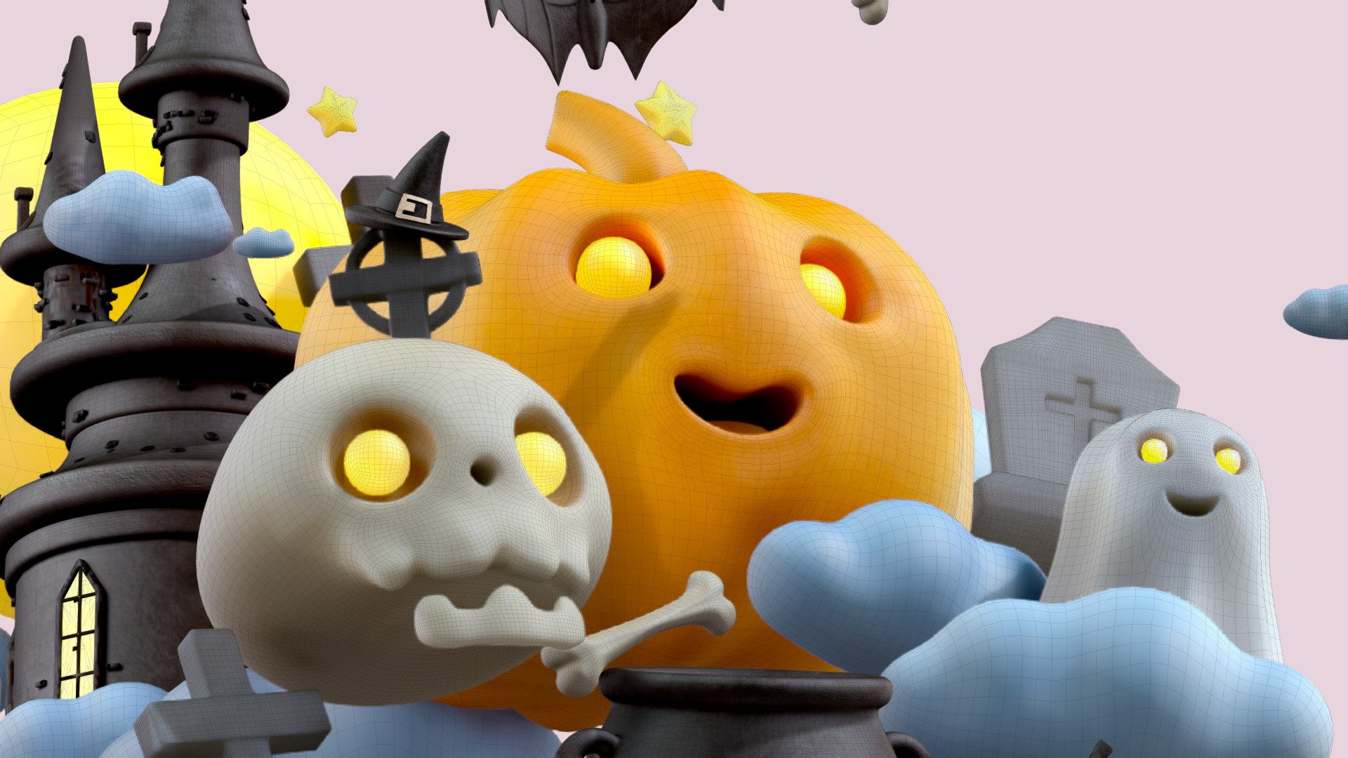 The Halloween - 3D model by BRZHD [5dcc70c] - Sketchfab