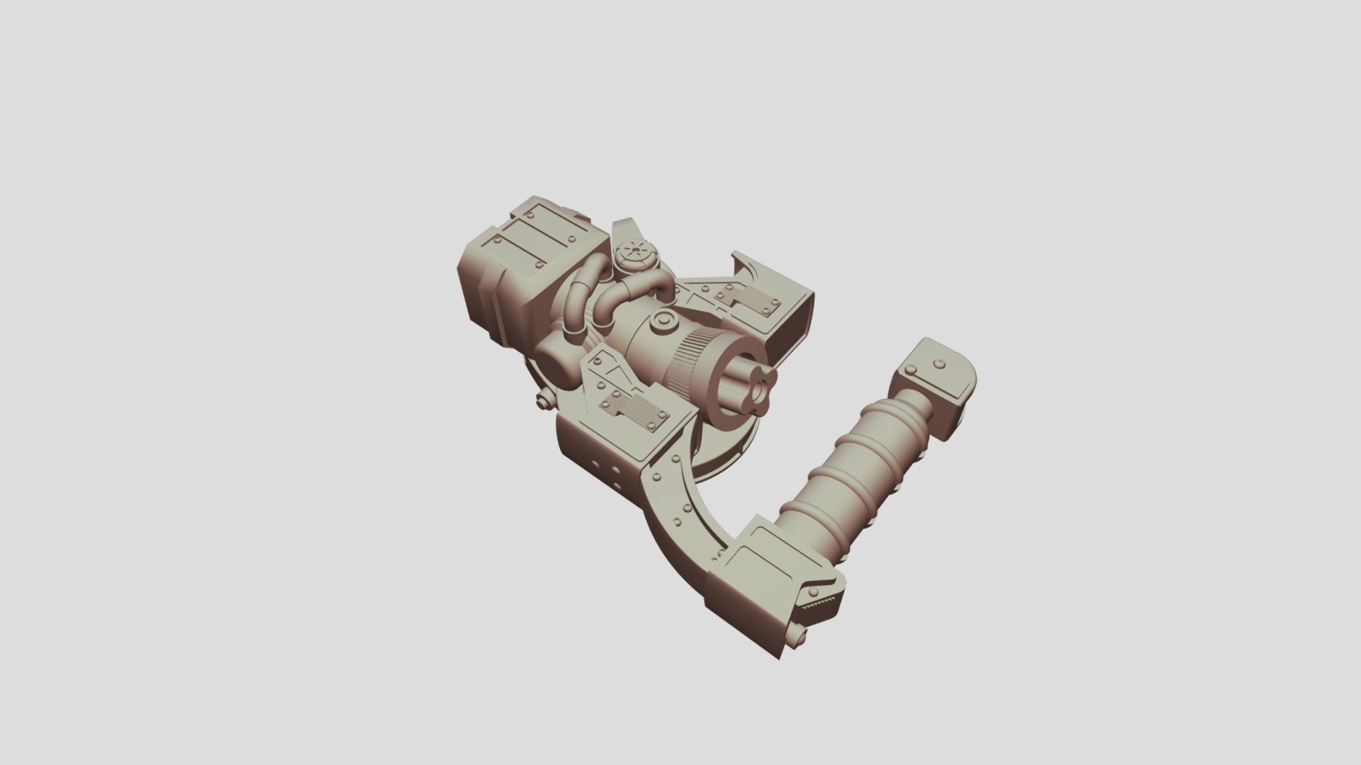 Grappling gun - 3D model by vetrock [5dcc91a] - Sketchfab