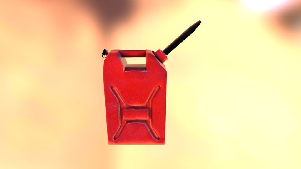 Gas Can - 3D model by jazzmanny [5dcd487] - Sketchfab