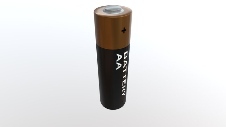 Batteries 3D models - Sketchfab