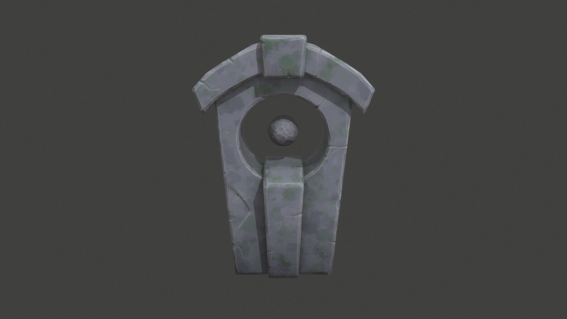 Stylized Small Stone Monument [LowPoly] - Download Free 3D model by ...