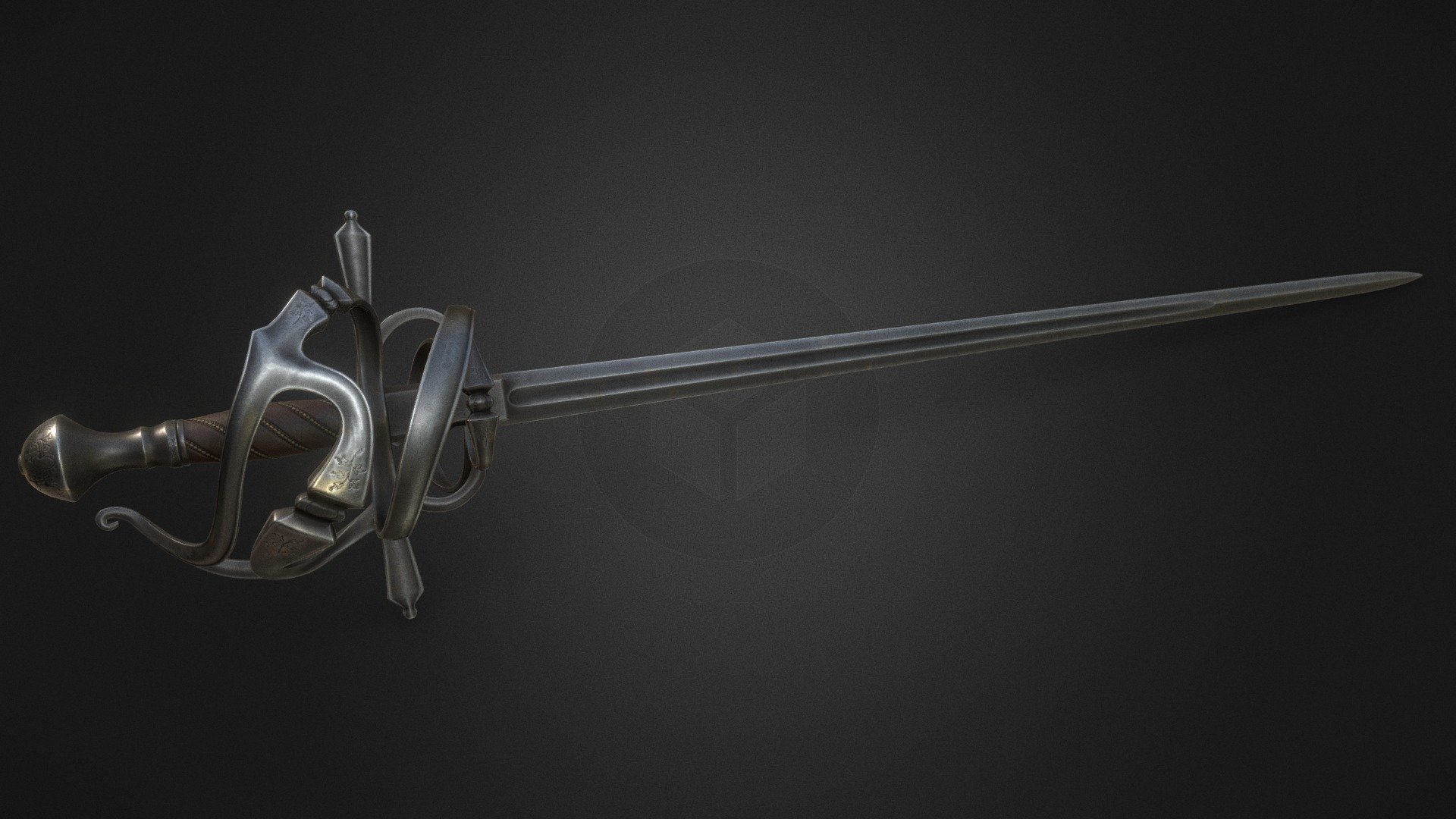 Rapier - 3D model by Simplix [5dcea8c] - Sketchfab