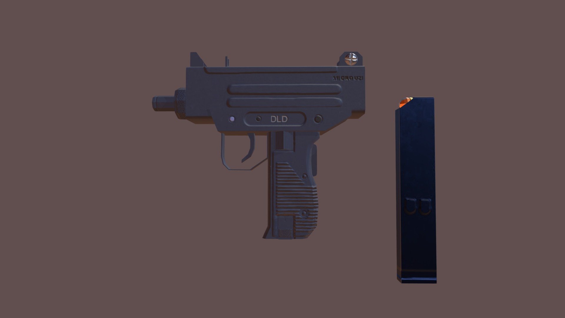 Micro Uzi - 3D model by abby04. [5dcf895] - Sketchfab