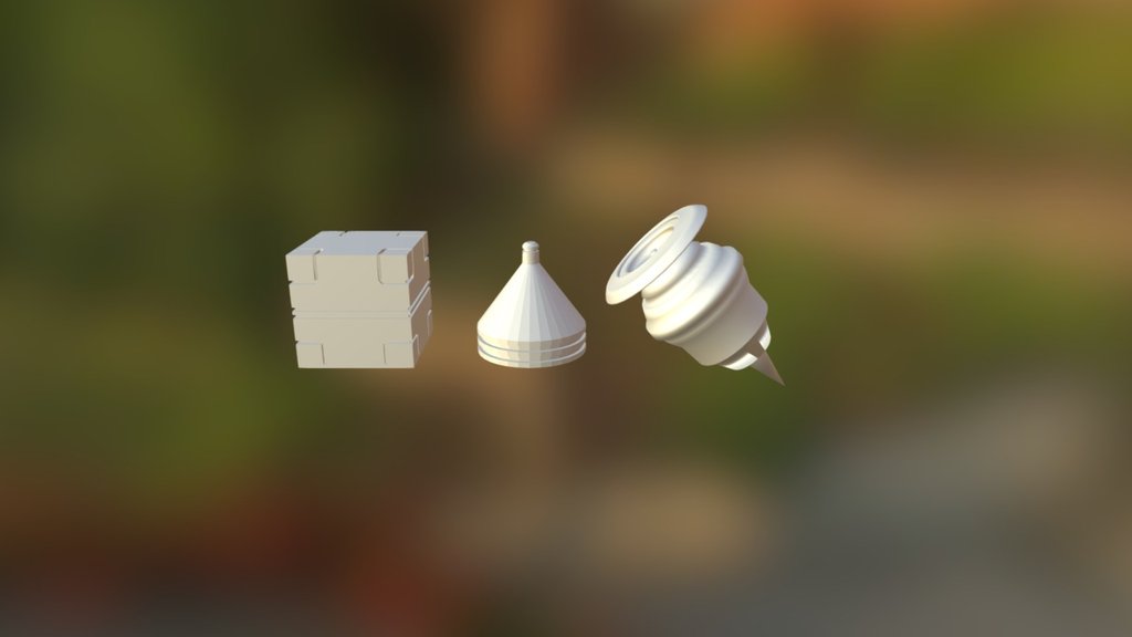 Mesh-modeling Fundamentals Exercise01 - 3D model by matthew.andrews48 ...