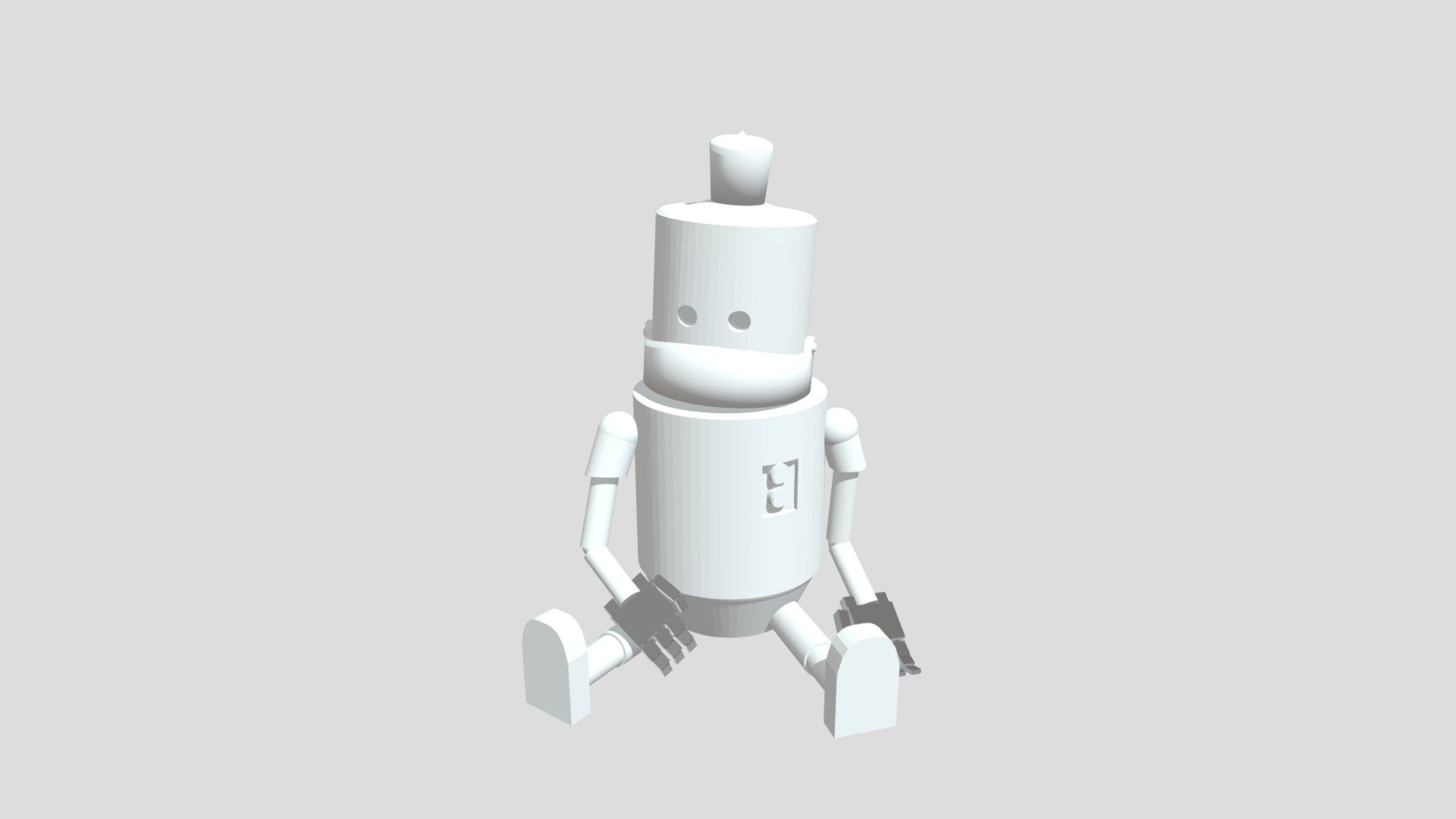 Robot - 3D model by shvedoff241 [5dd0036] - Sketchfab