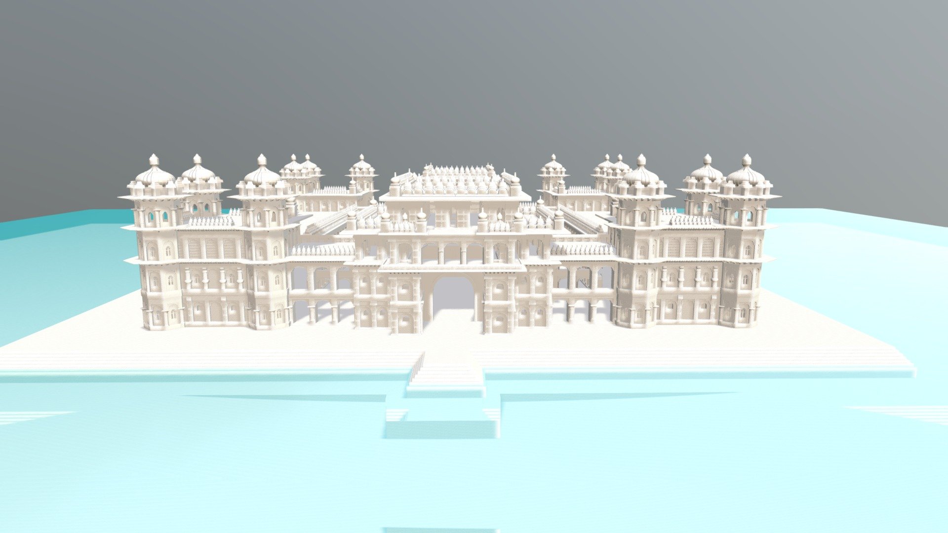janaki mandir - Download Free 3D model by Ajaya Tamang Moktan (@ajaa ...