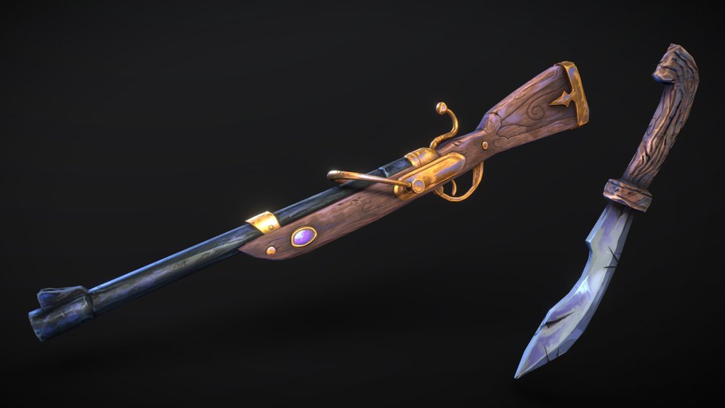 Stylized Objects - A 3D model collection by warmupgoo - Sketchfab