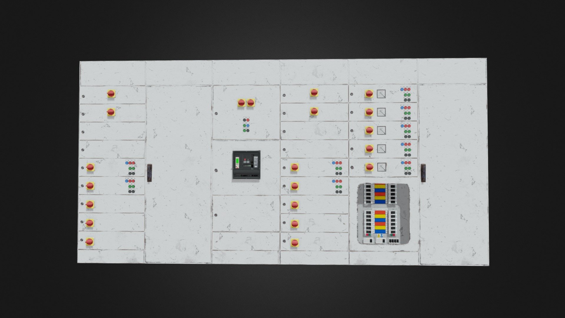 Electrical Distribution Cabinet - Download Free 3D model by Arsen ...