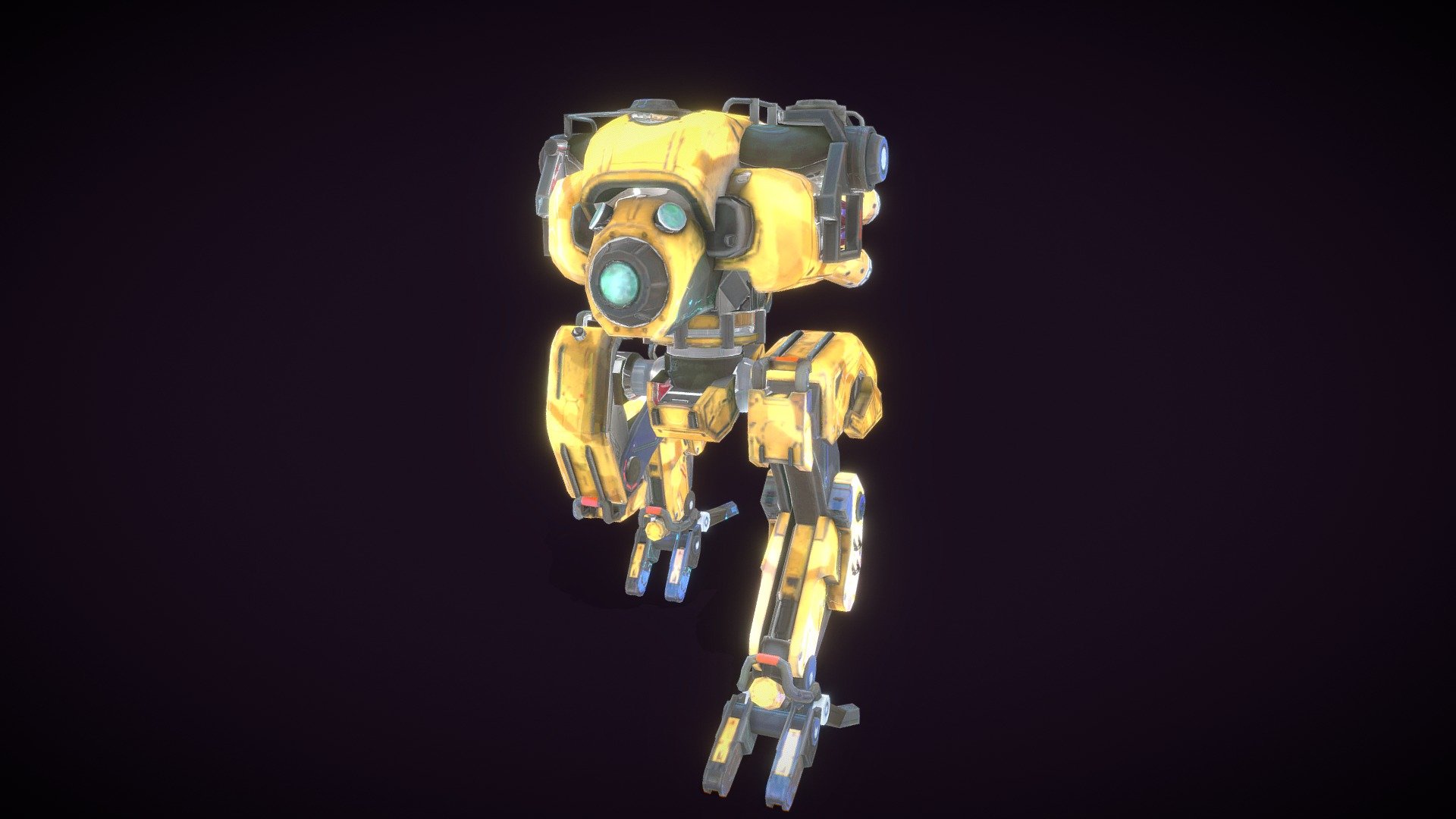 Angler Robot - Buy Royalty Free 3D model by Luna Studio (@StudioLuna ...