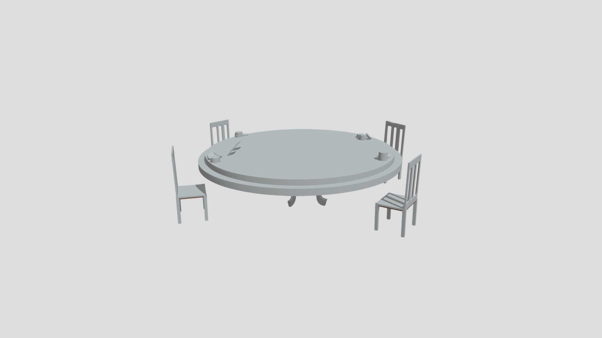Low Poly Poker Table - 3D model by YoungSet [5dd6541] - Sketchfab