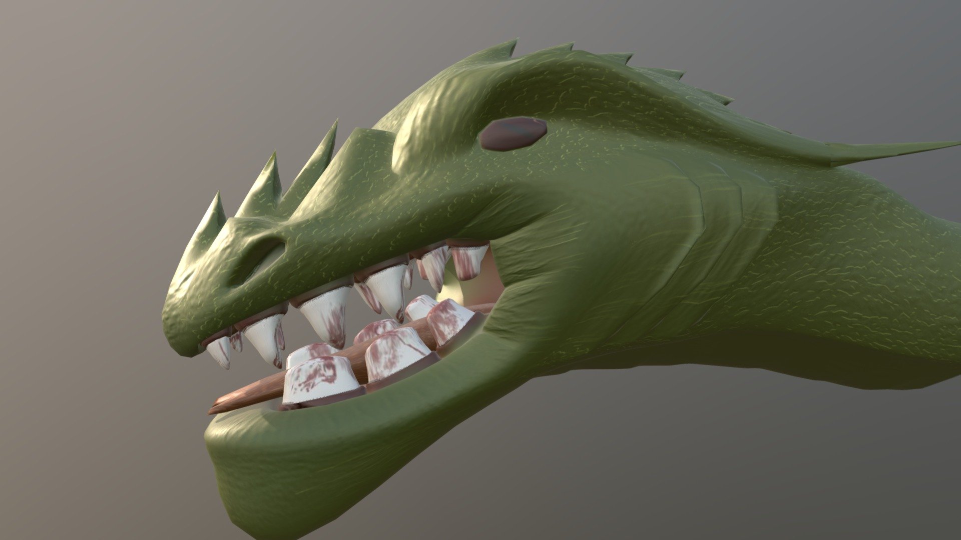 Dragon Head - 3D model by shakiller [5dd6a5b] - Sketchfab
