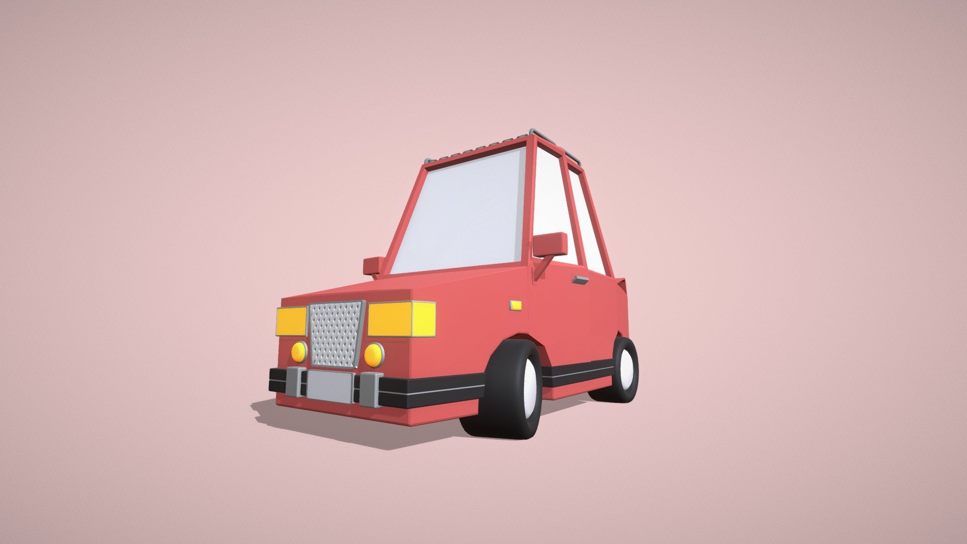 Red car - Download Free 3D model by Thi3d [5dd78c1] - Sketchfab