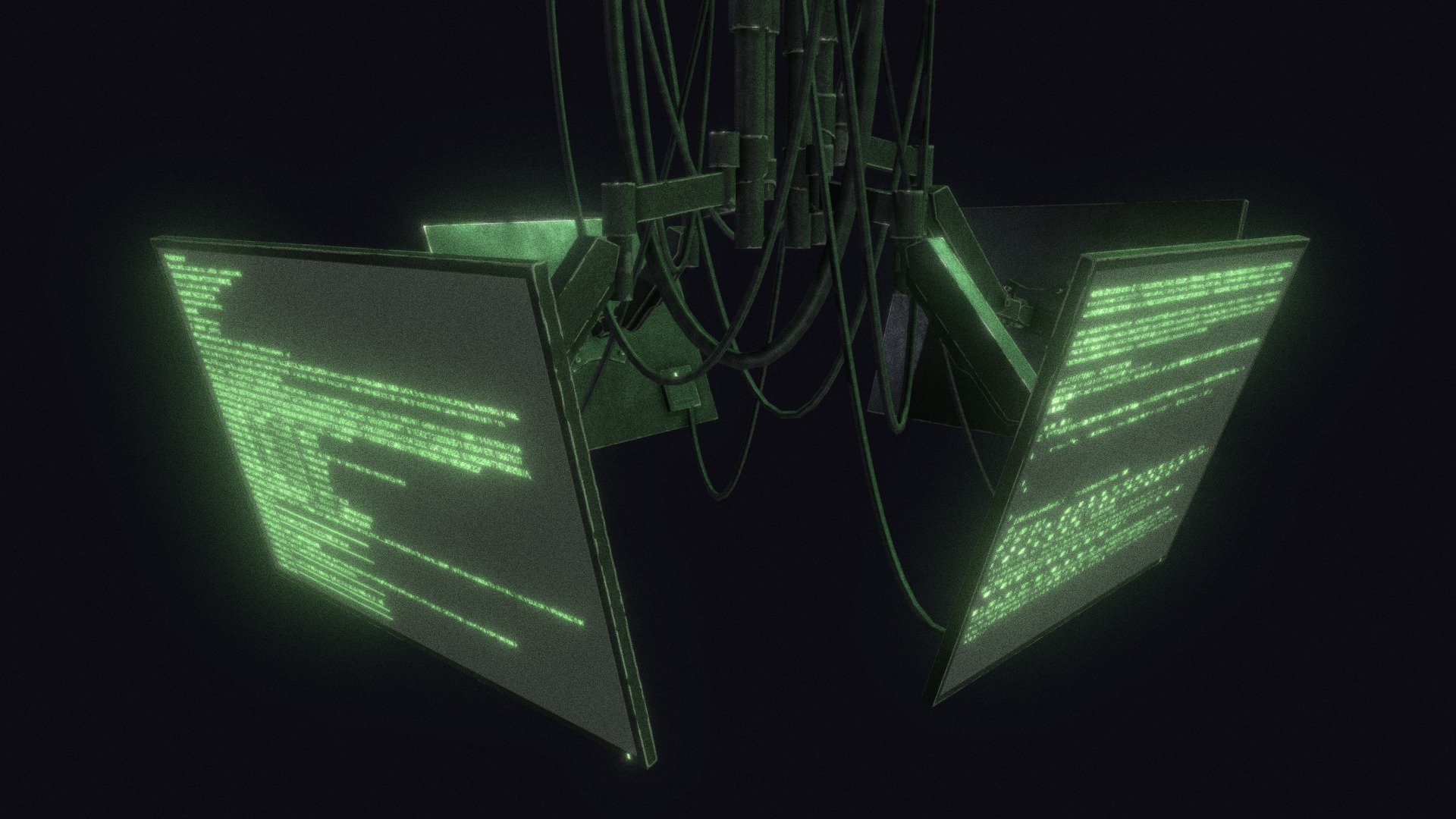 Cyberpunk Screens - 3D model by Crazy_8 (@korboleevd) [5dd8f16] - Sketchfab