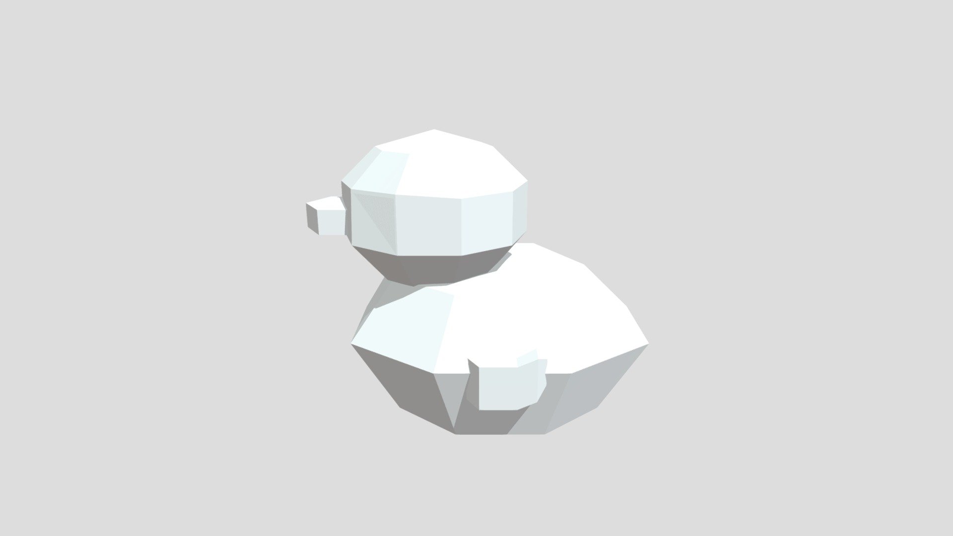 low poly plstic duck - Download Free 3D model by surnev.danya [5dd9b94 ...