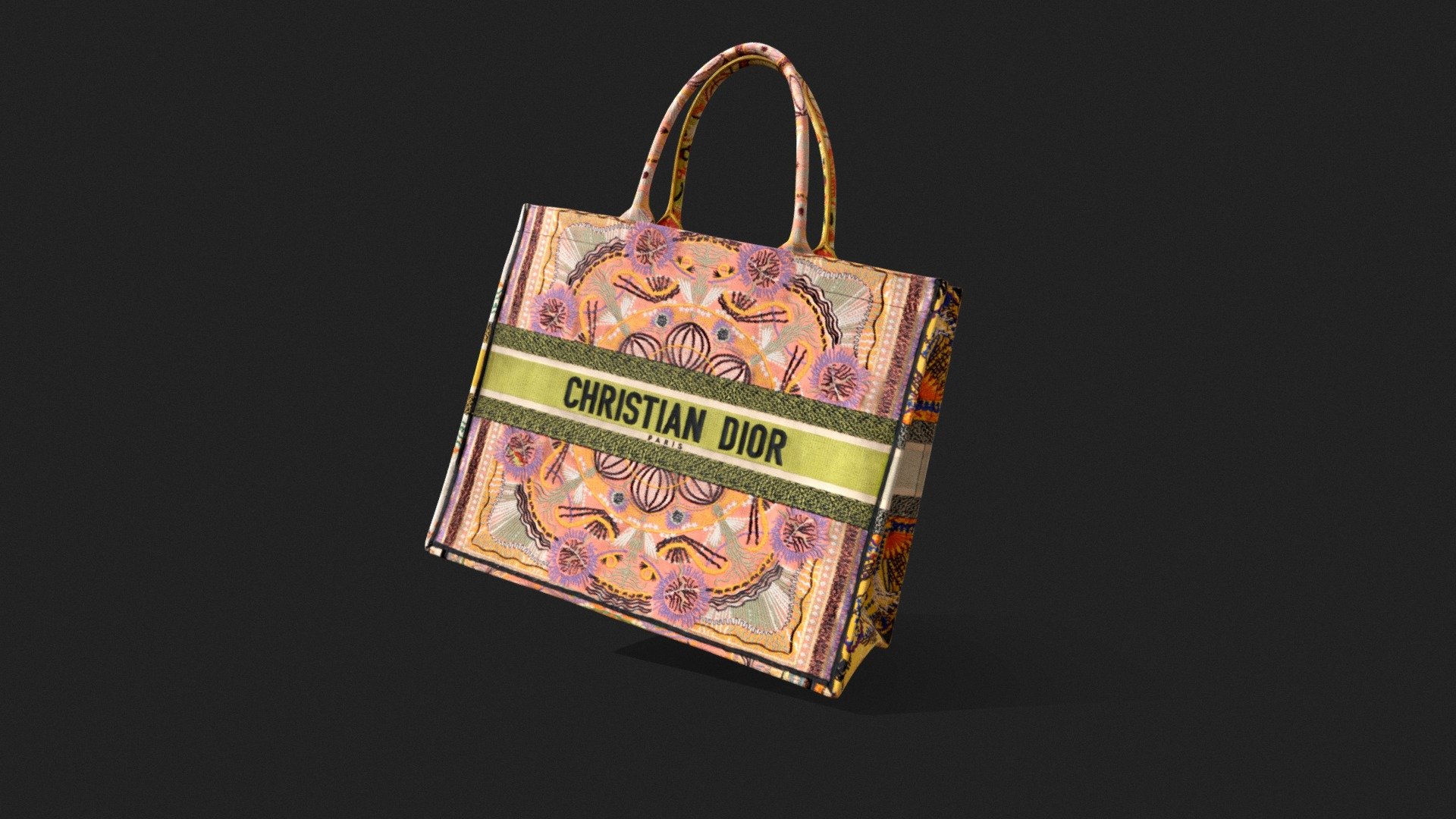 DIOR_TOTEBAG - 3D model by GenARation [5dd9cd9] - Sketchfab