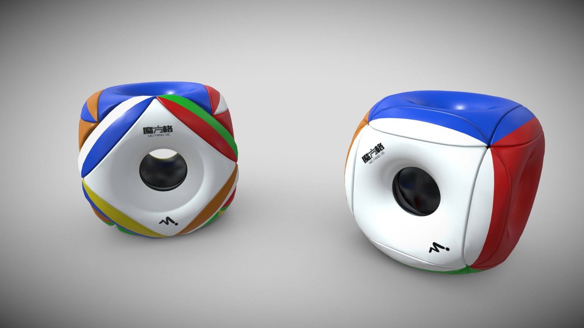 QiYi Hollow Tori Cube - 3D model by SonnyG1 [5ddb6a7] - Sketchfab