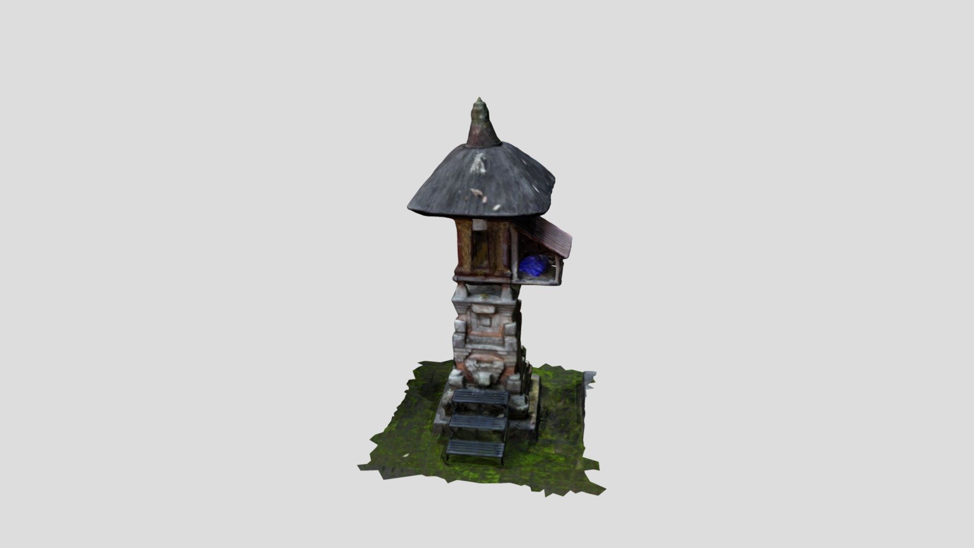 Pelinggih Gedong Sinapa - Download Free 3D model by nusaheritage.id ...
