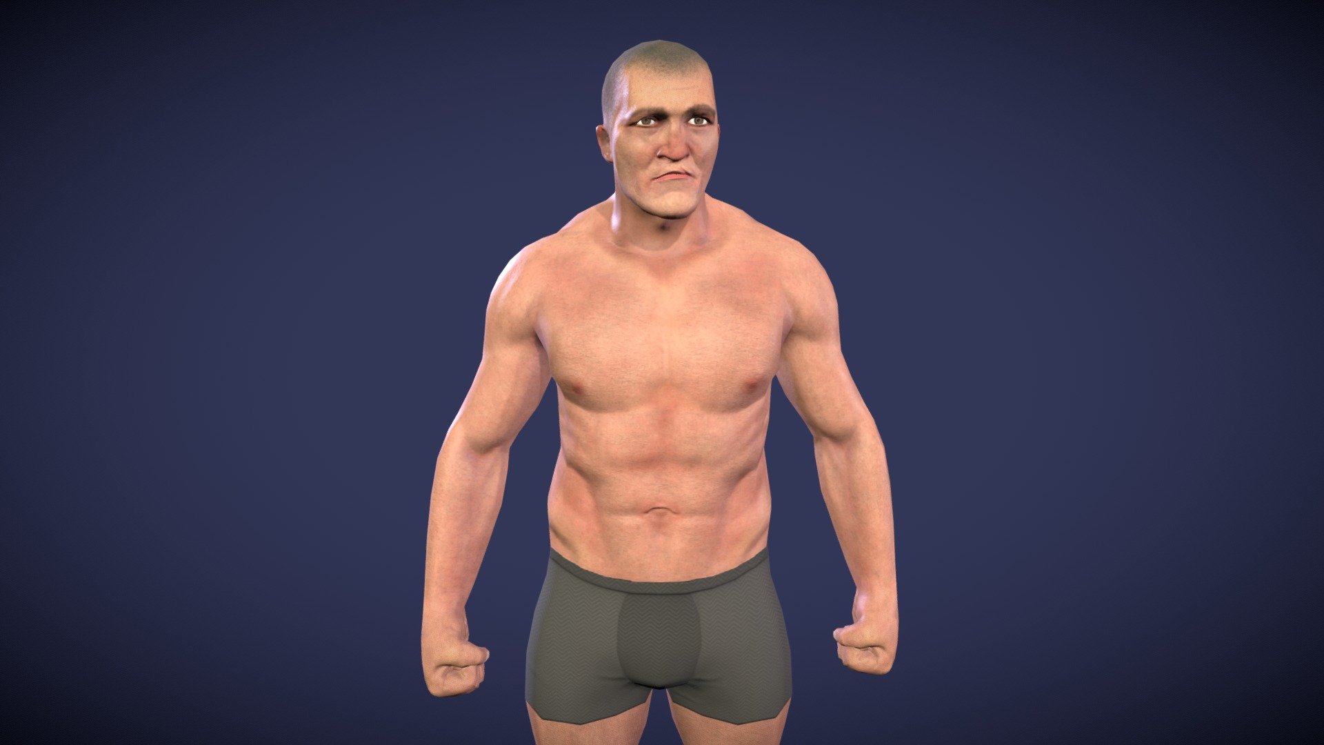 Boxer Character | Realistic | Game Ready - 3D model by Man3gga ...