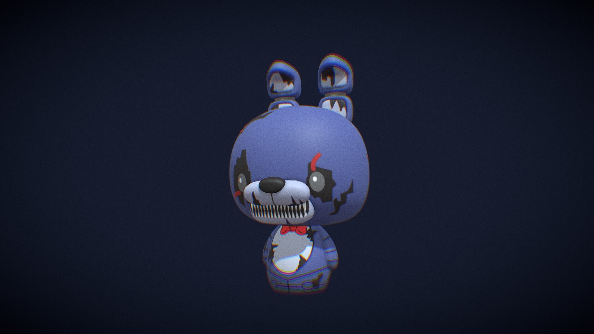 Nightmare bonnie - Download Free 3D model by royalroyaltymodel112 ...