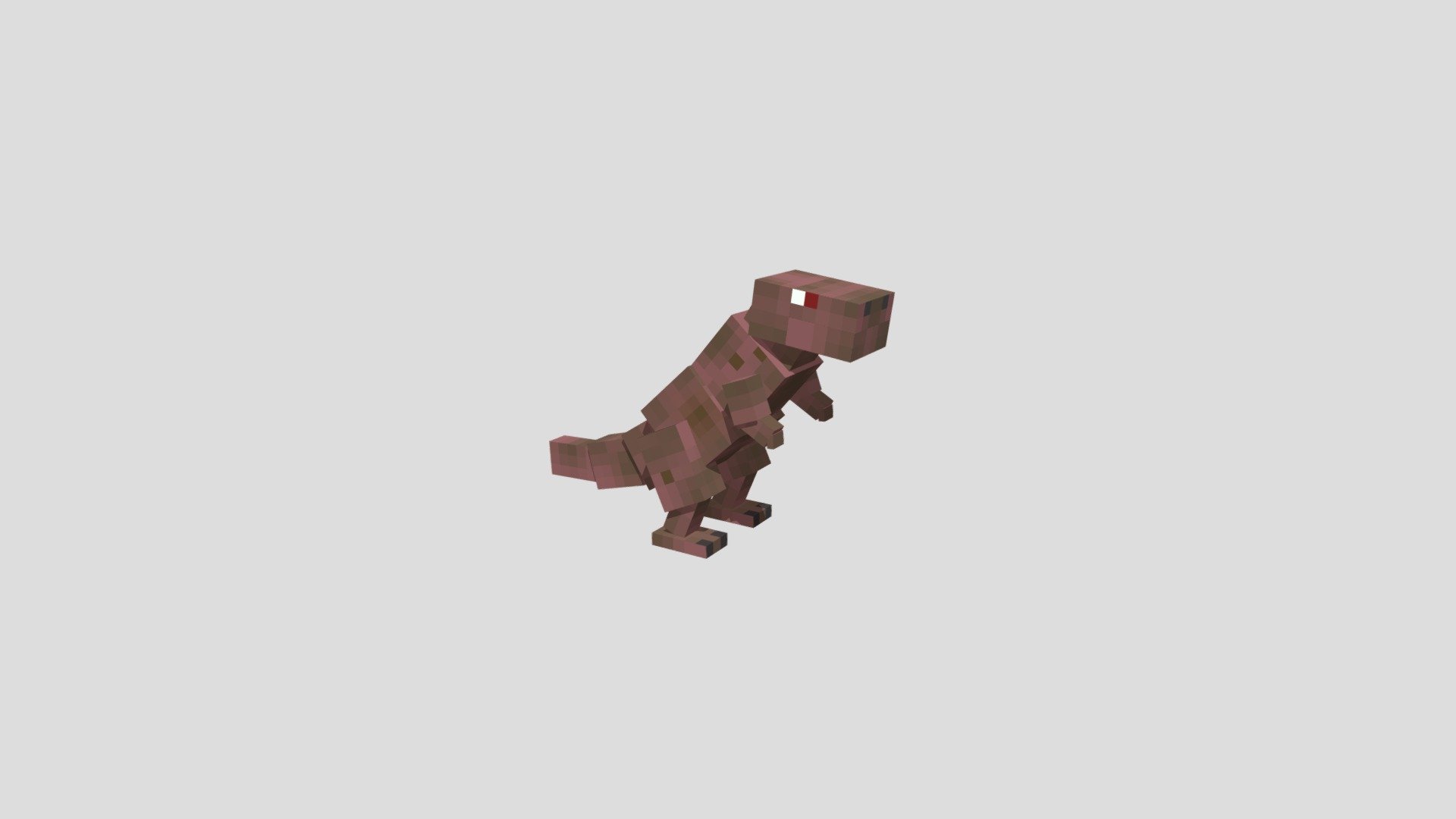 Minecraft Dinosaur - Download Free 3D model by x_blade (@X_BLADE ...