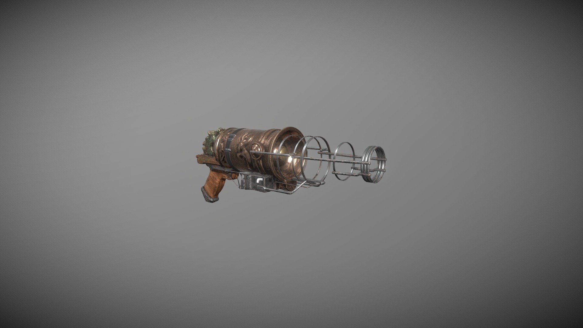 Village Bell Shrink-Ray - 3D model by NRGarberFSU [5ddf21c] - Sketchfab