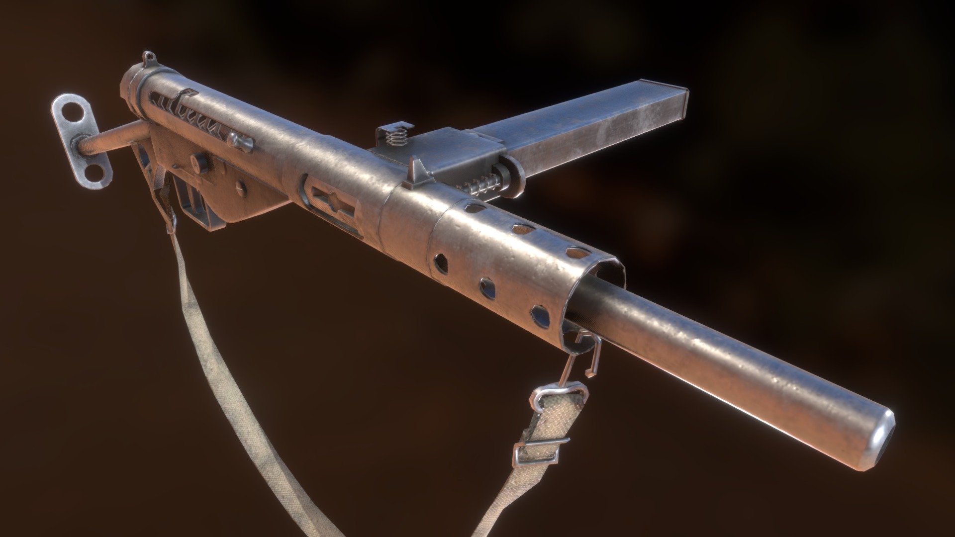 STEN MK II - Buy Royalty Free 3D model by Gleg3002 [5de04cb ...
