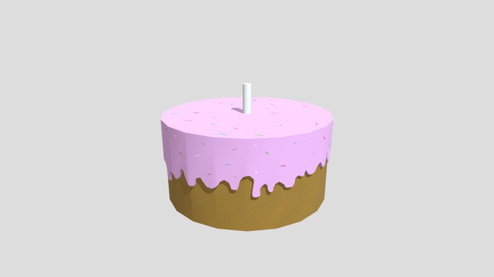 Taart Pickup - 3D model by rozemarijne [5de1723] - Sketchfab