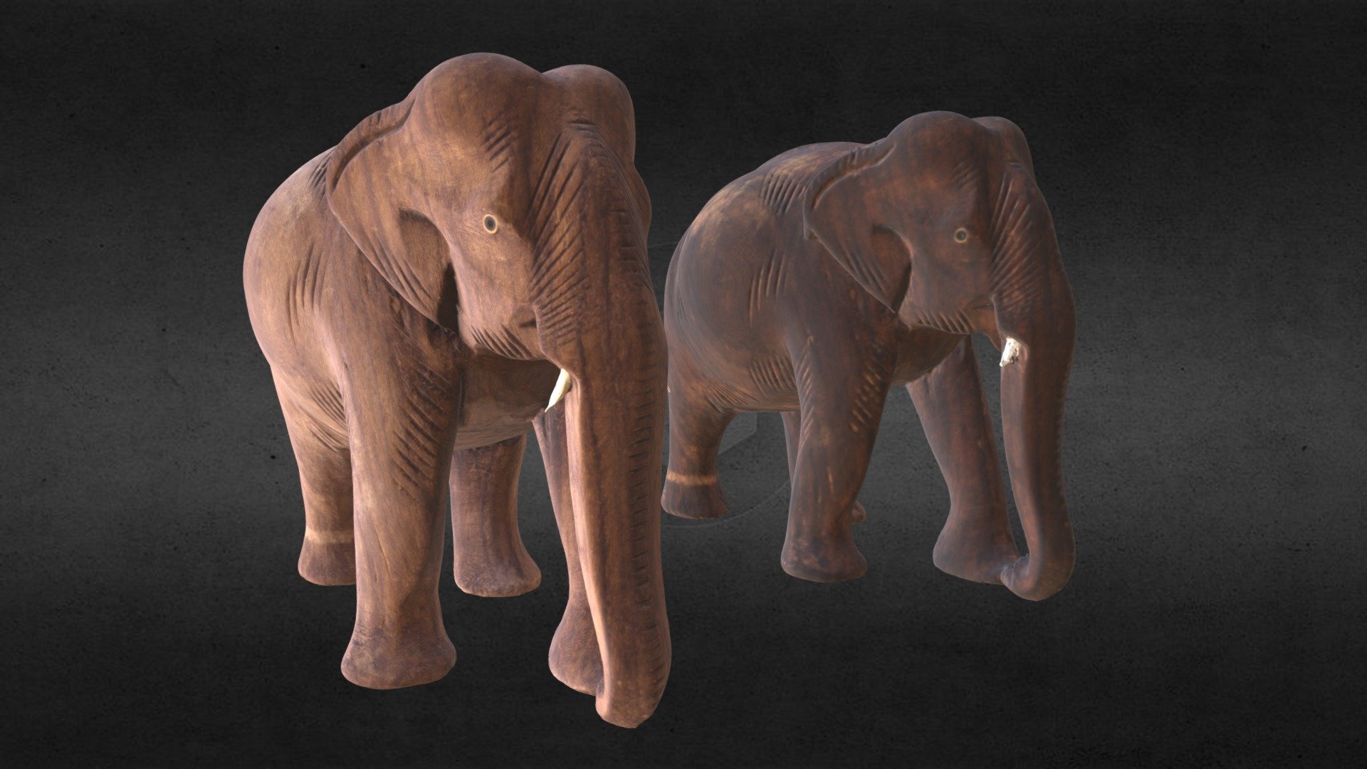 Elephant Photogrammetry and Scan - 3D model by Advanced Visualization ...